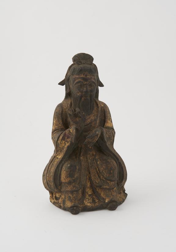 Statue of god Wen Ch'ang | Science Museum Group Collection
