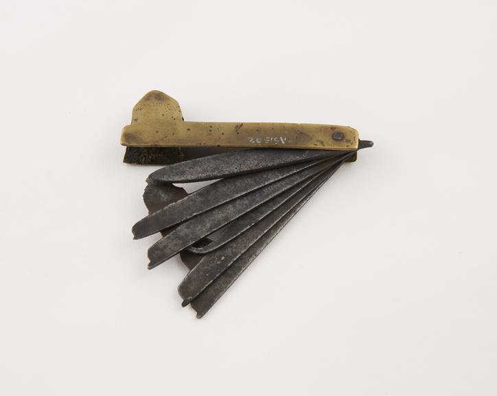 Four bladed fleam | Science Museum Group Collection