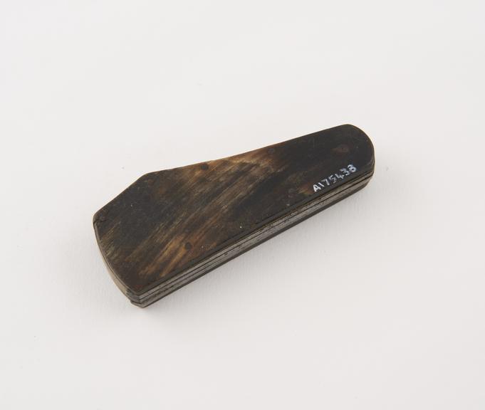 Three-bladed fleam | Science Museum Group Collection