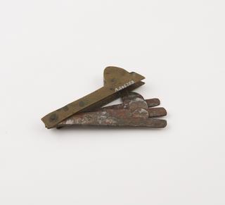 Metal three bladed fleam | Science Museum Group Collection