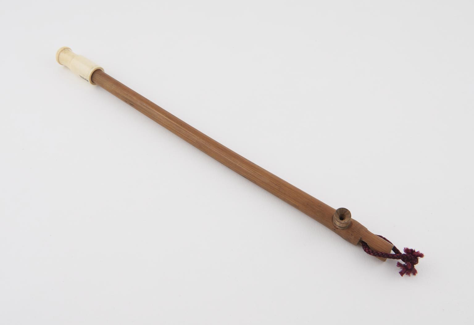 Cylindrical opium pipe | Science Museum Group Collection