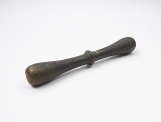 Double-ended bronze pestle with central rib | Science Museum Group ...