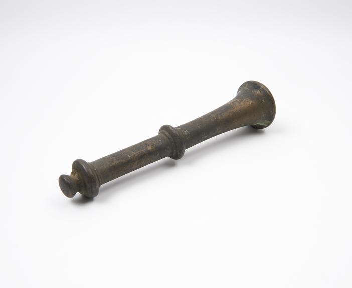 Bronze pestle with trumpet-like grinding end | Science Museum Group ...