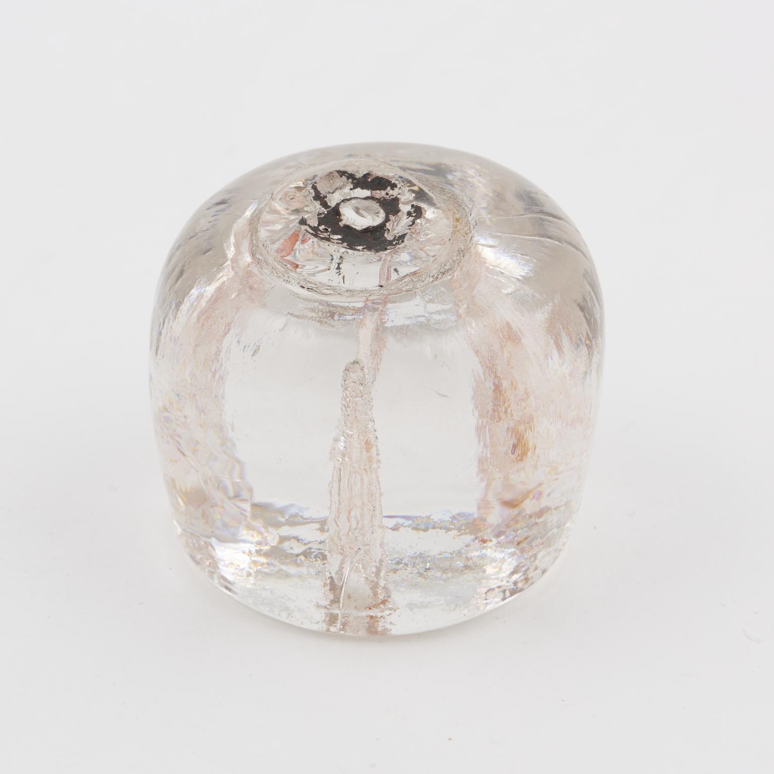 Specimens illustrating stages in manufacture of wine glass | Science ...