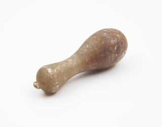 Pestle, stone, bulbous grinding end | Science Museum Group Collection