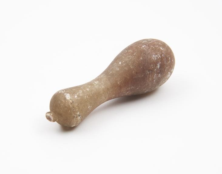 Pestle, stone, bulbous grinding end | Science Museum Group Collection