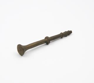 Small brass pestle | Science Museum Group Collection
