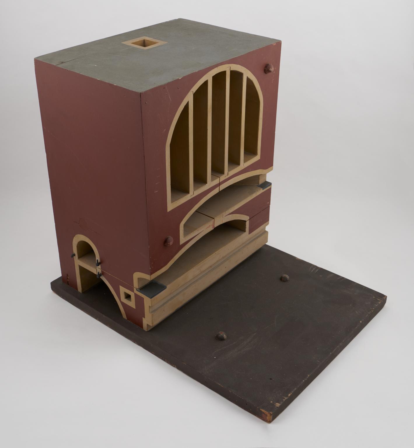 Model of reverberating lead smelting furnace | Science Museum Group ...