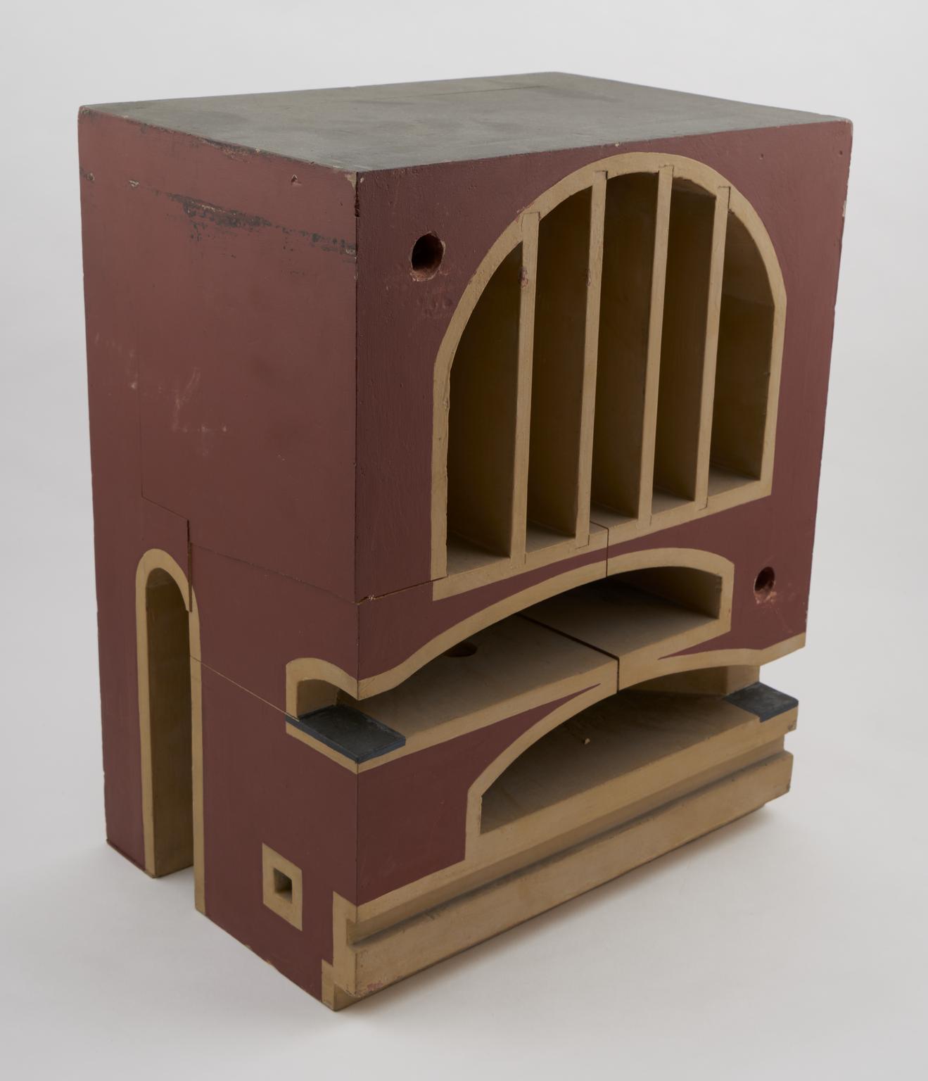 Model of reverberating lead smelting furnace | Science Museum Group ...