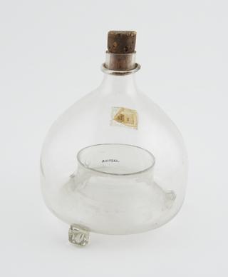 Glass vessel, possibly an insect trap | Science Museum Group Collection