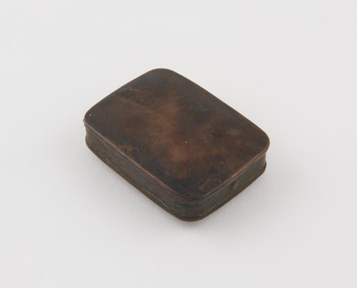 Brass snuff box | Science Museum Group Collection