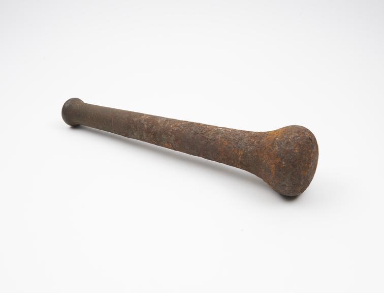 Iron pestle, probably English, 1750-1900 | Science Museum Group Collection