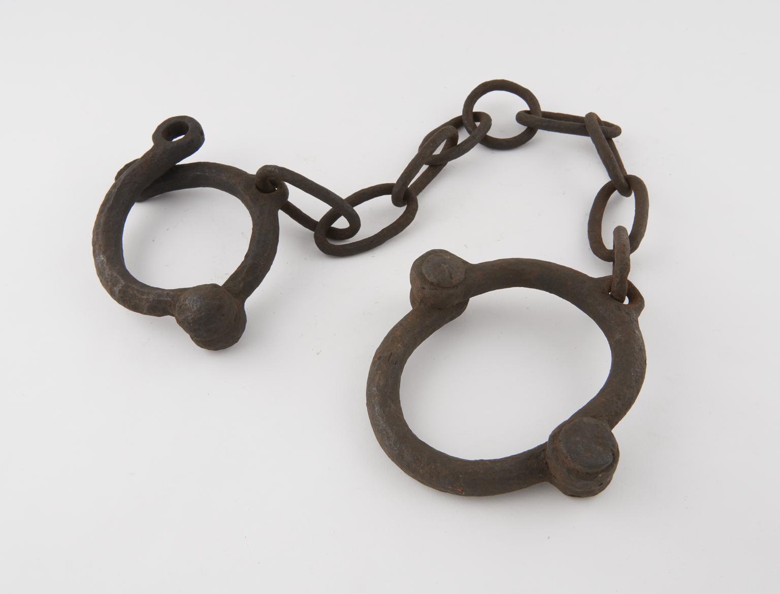 Leg irons | Science Museum Group Collection