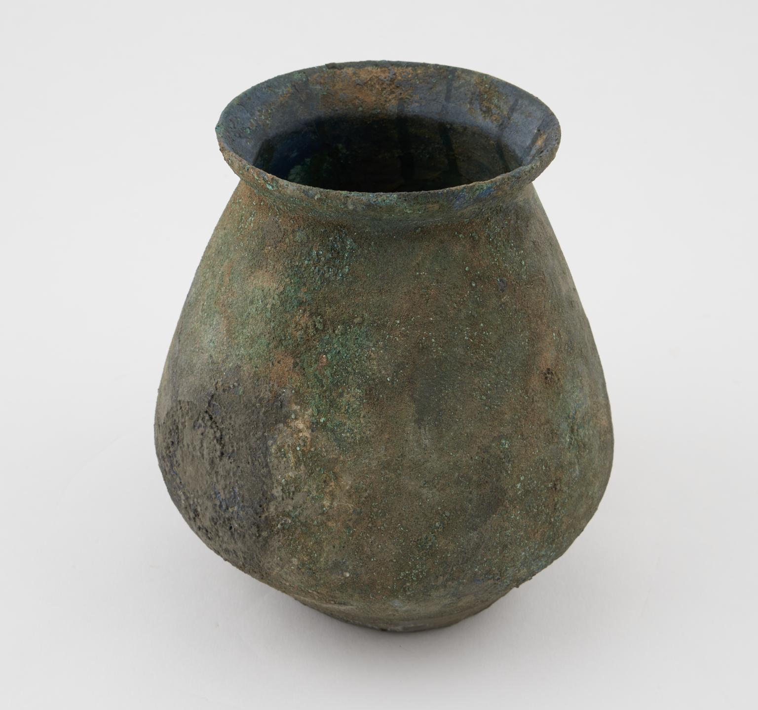 Bronze cooking pot, Roman | Science Museum Group Collection