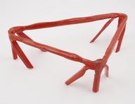 Sample of "Netlon" extruded plastic mesh | Science Museum Group Collection