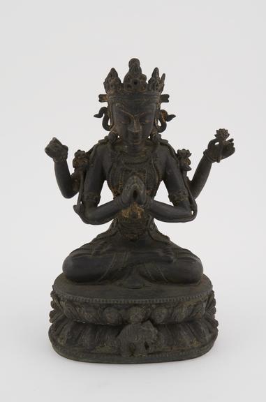 Statue of the bodhisattva Shadakshari Avalokiteshvara | Science Museum ...