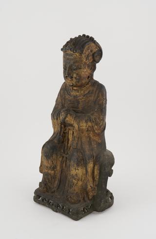 Figure of deity, Tibetian king of stars | Science Museum Group Collection