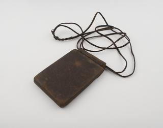 Leather amulet case containing manuscripts | Science Museum Group ...