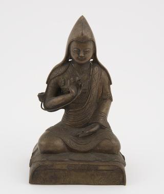 Statue of buddhist monk | Science Museum Group Collection