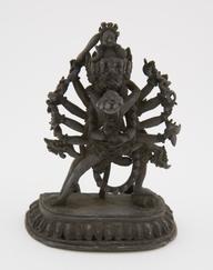 Buddhist statue, many armed copulating devil | Science Museum Group ...
