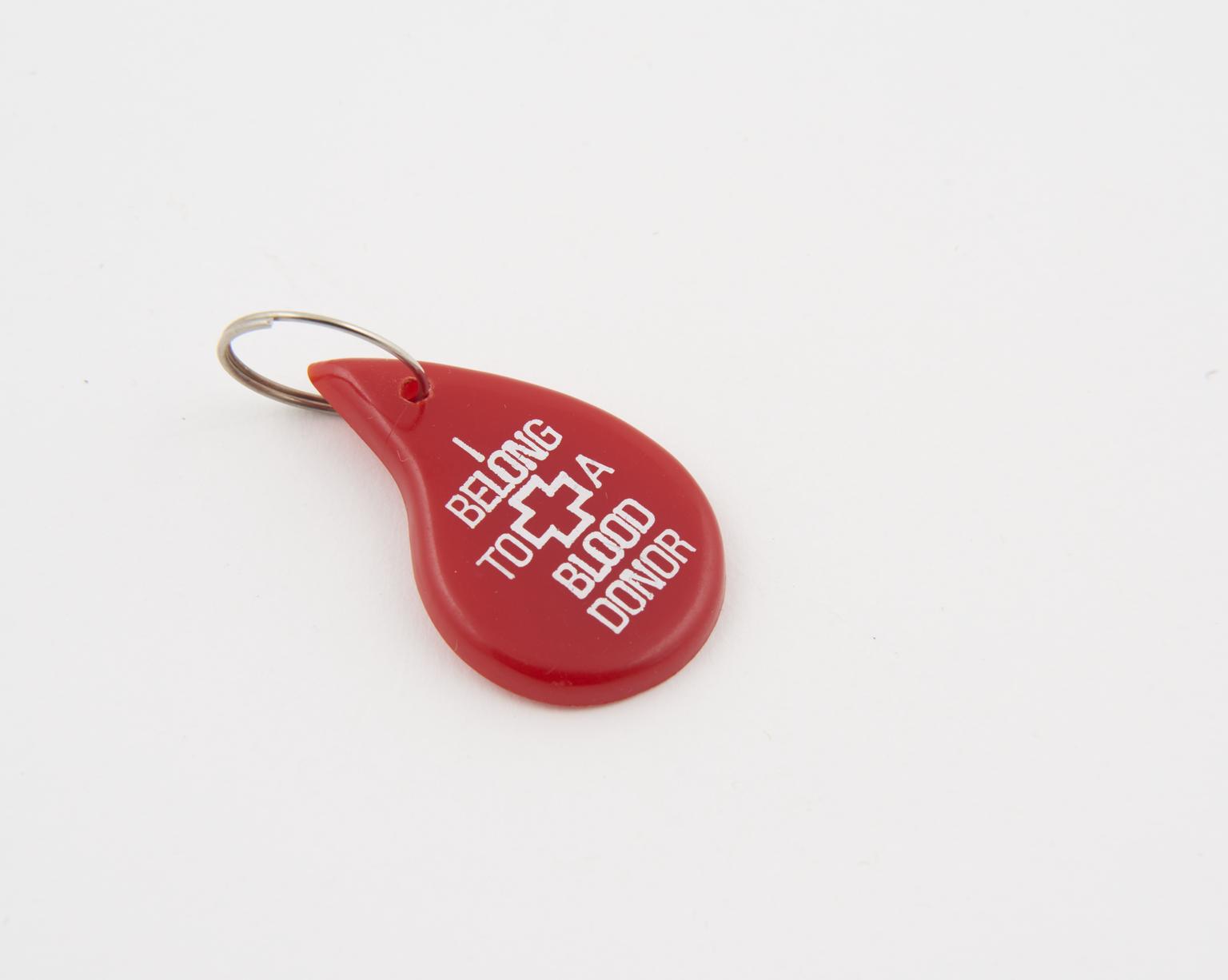 Keyring from overseas. Plastic keyring from USA. | Science Museum Group ...