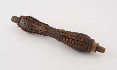 Wooden tobacco pipe stem | Science Museum Group Collection