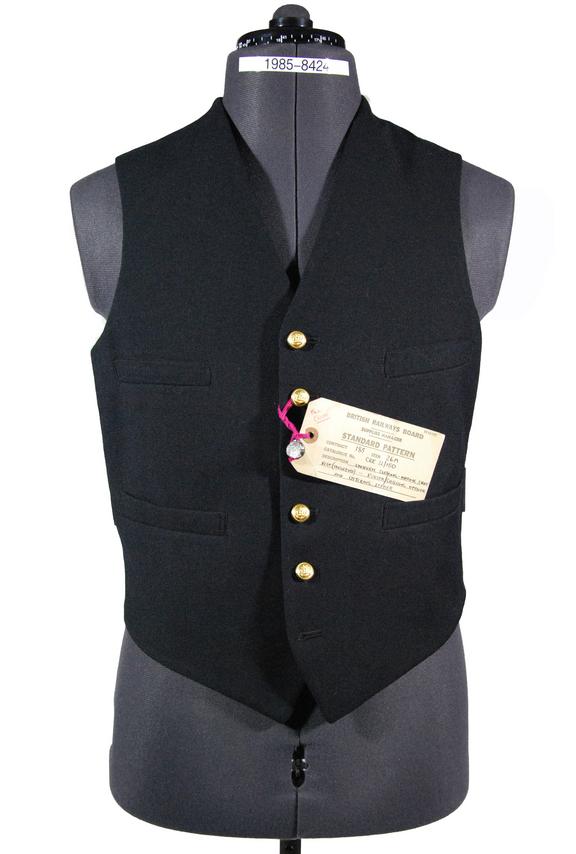Waistcoat, British Railways, (Marine) Purser/Catering Officer | Science ...