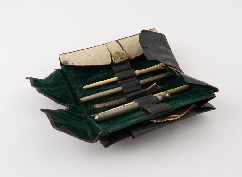 Pocket surgical instrument case | Science Museum Group Collection
