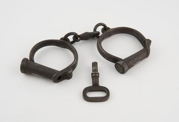 Handcuffs with key | Science Museum Group Collection
