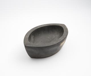 Black stone mortar | Science Museum Group Collection