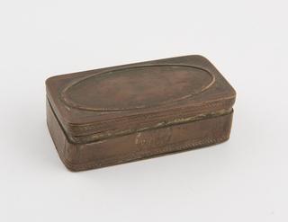 Brass snuff box | Science Museum Group Collection
