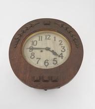 Wall clock with internal pendulum | Science Museum Group Collection