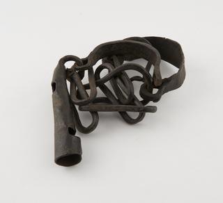 Pair of iron handcuffs | Science Museum Group Collection