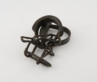 Pair of iron handcuffs | Science Museum Group Collection