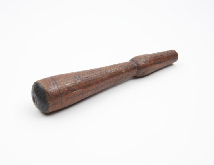 Turned wooden pestle | Science Museum Group Collection
