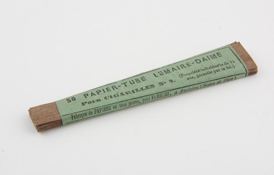 One of four packs of cigarillo papers | Science Museum Group Collection