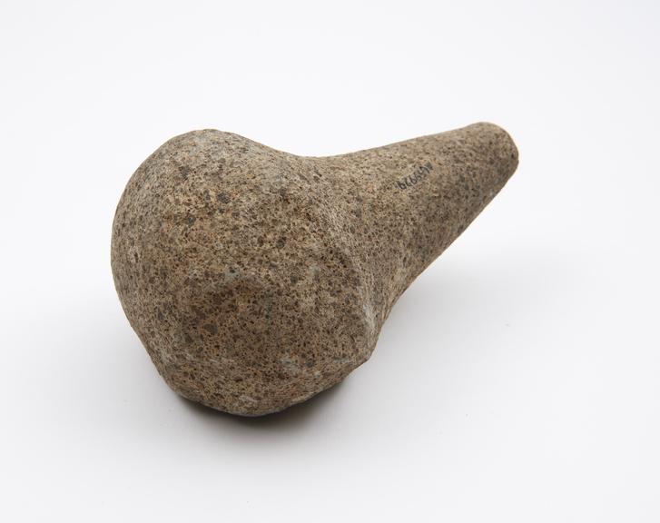 Stone pestle, no provenance | Science Museum Group Collection