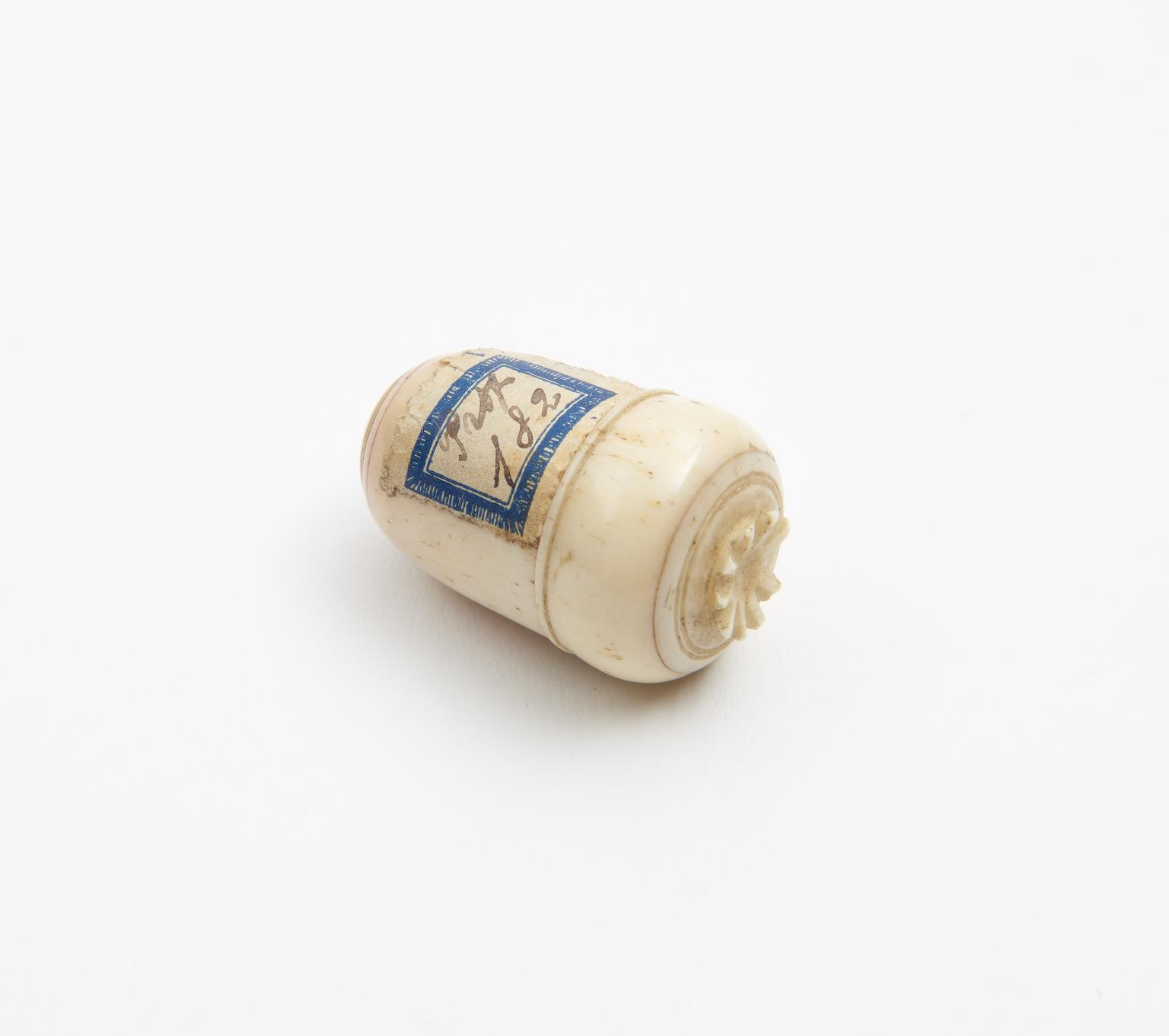 Ivory container | Science Museum Group Collection