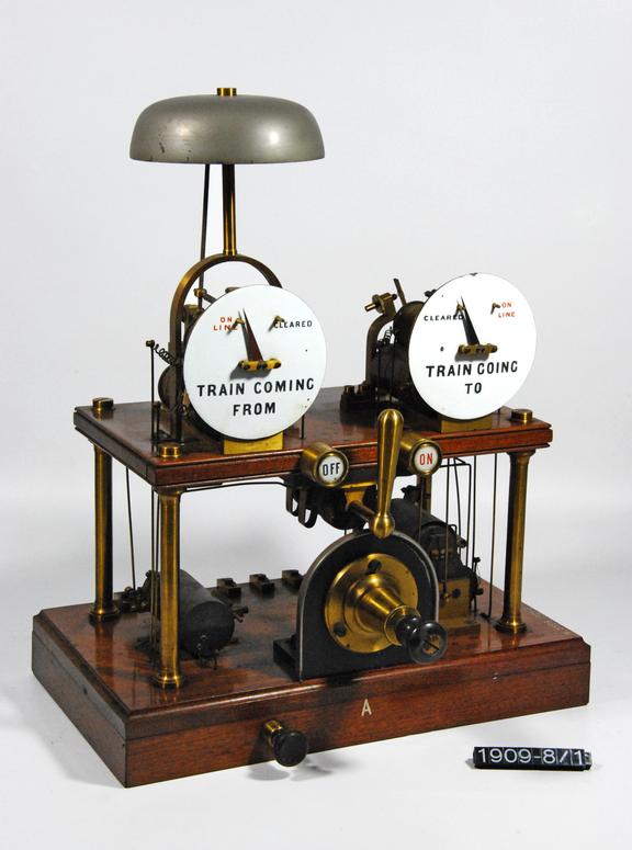 Telegraph block instrument; G. K. Winter/J. Craik (Patents: 1880/1885 ...