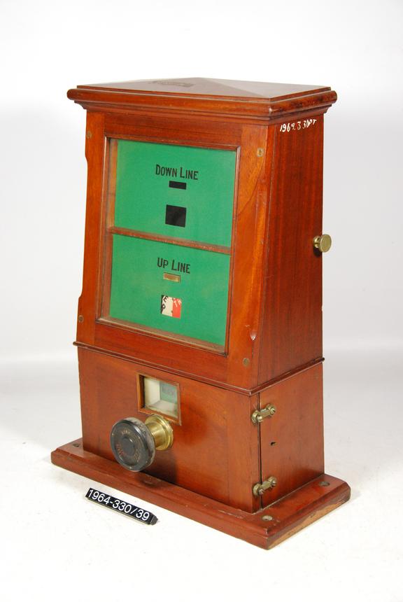 Block instrument with spagnoletti flag indicator (incomplete); GWR ...