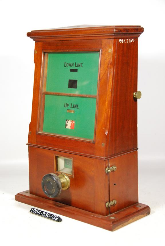 Block instrument with spagnoletti flag indicator (incomplete); GWR ...