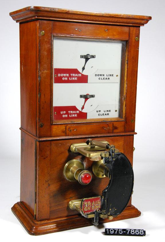 Telegraph block instrument, Great Eastern Railway | Science Museum ...
