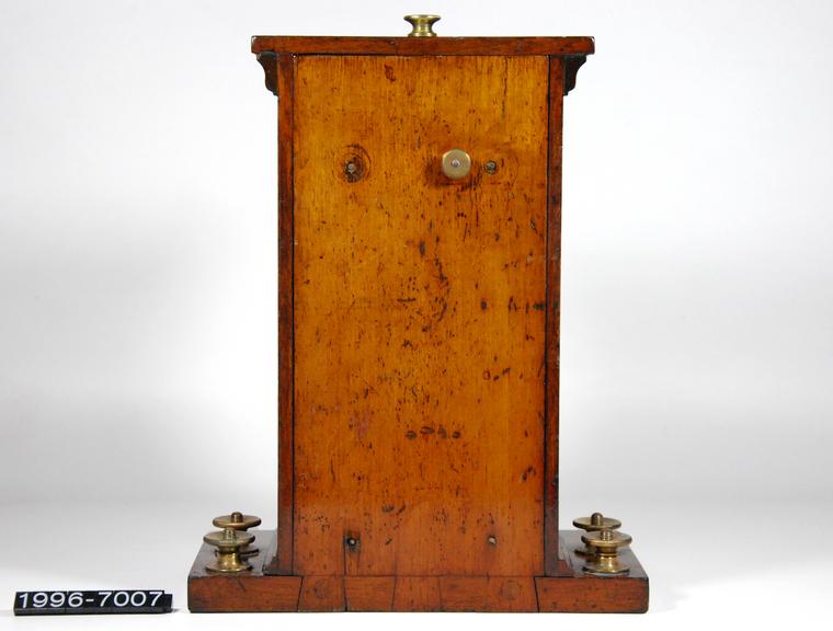 Telegraph block instrument; 3-position single-needle | Science Museum ...
