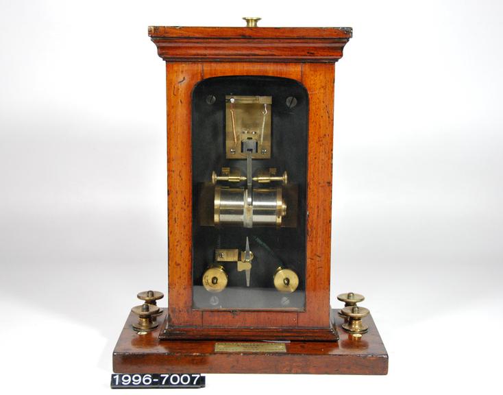 Telegraph block instrument; 3-position single-needle | Science Museum ...