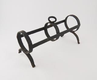 Wrought iron pipe rack or burner | Science Museum Group Collection