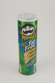 Packet for 'Pringles Sour Cream 'N Onion' potato crisps | Science ...