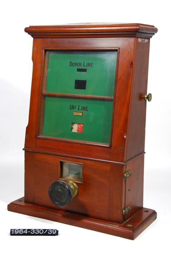 Block instrument with spagnoletti flag indicator (incomplete); GWR ...