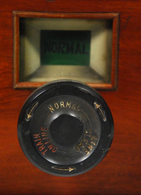 Block instrument with spagnoletti flag indicator (incomplete); GWR ...