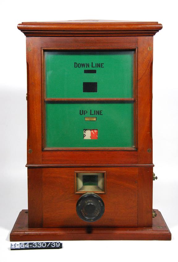 Block instrument with spagnoletti flag indicator (incomplete); GWR ...