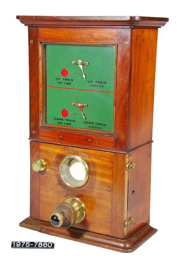 Telegraph Block Instrument; Tyers Patent; 2-position type | Science ...